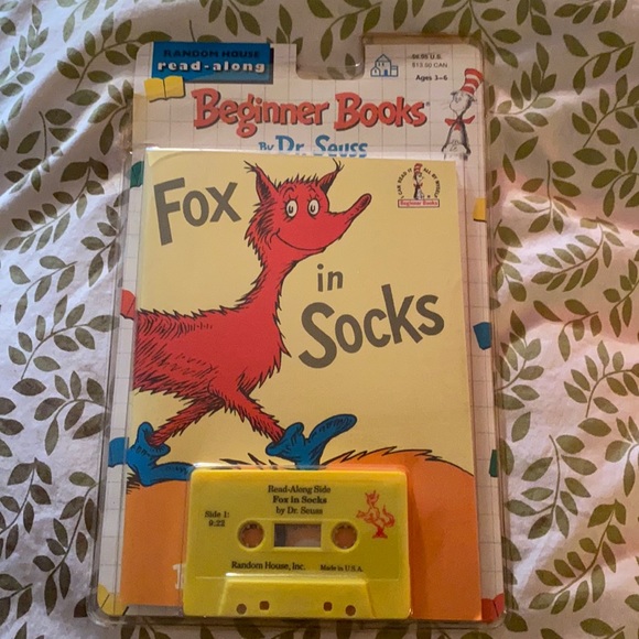 random house | Toys | Readalong Beginners Book Fox In Socks Dr Seuss ...